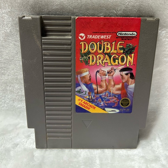Video Games & Consoles | Double Dragon Nintendo Nes 1987 Authentic Game ...